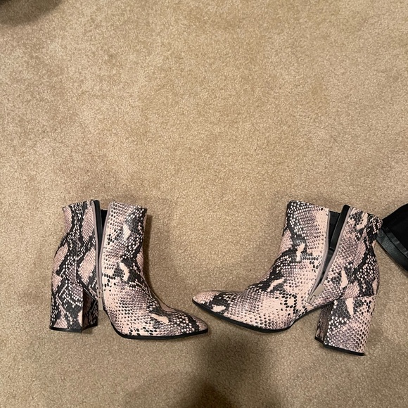 torrid | Shoes | Torrid Snakeskin Booties | Poshmark